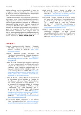 An Innovative, Competency-based InternationalCLIL Project: Are you brave enough? | PDF ...