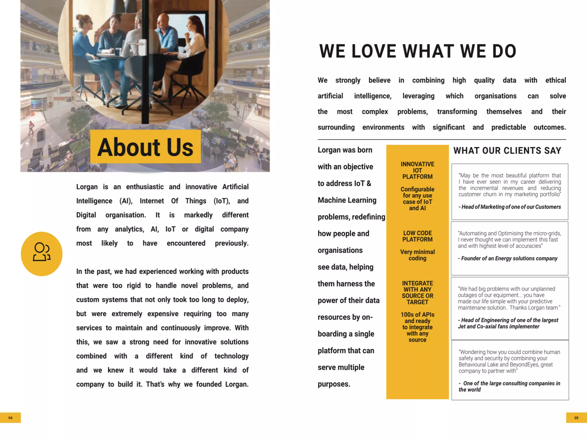 Lorgan business brochure | PDF