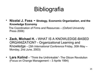 Knowledge based organisation | PPT