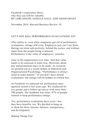 Lori Goler is the head of People at Facebook. Janelle Gal.docx