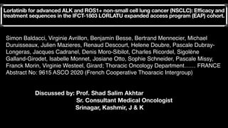 Lorlatinib alk positive lung cancer | PDF