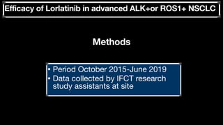 Lorlatinib alk positive lung cancer | PDF