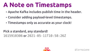 Designing Payloads for Event-Driven Systems | Lorna Mitchell, Aiven | PPT