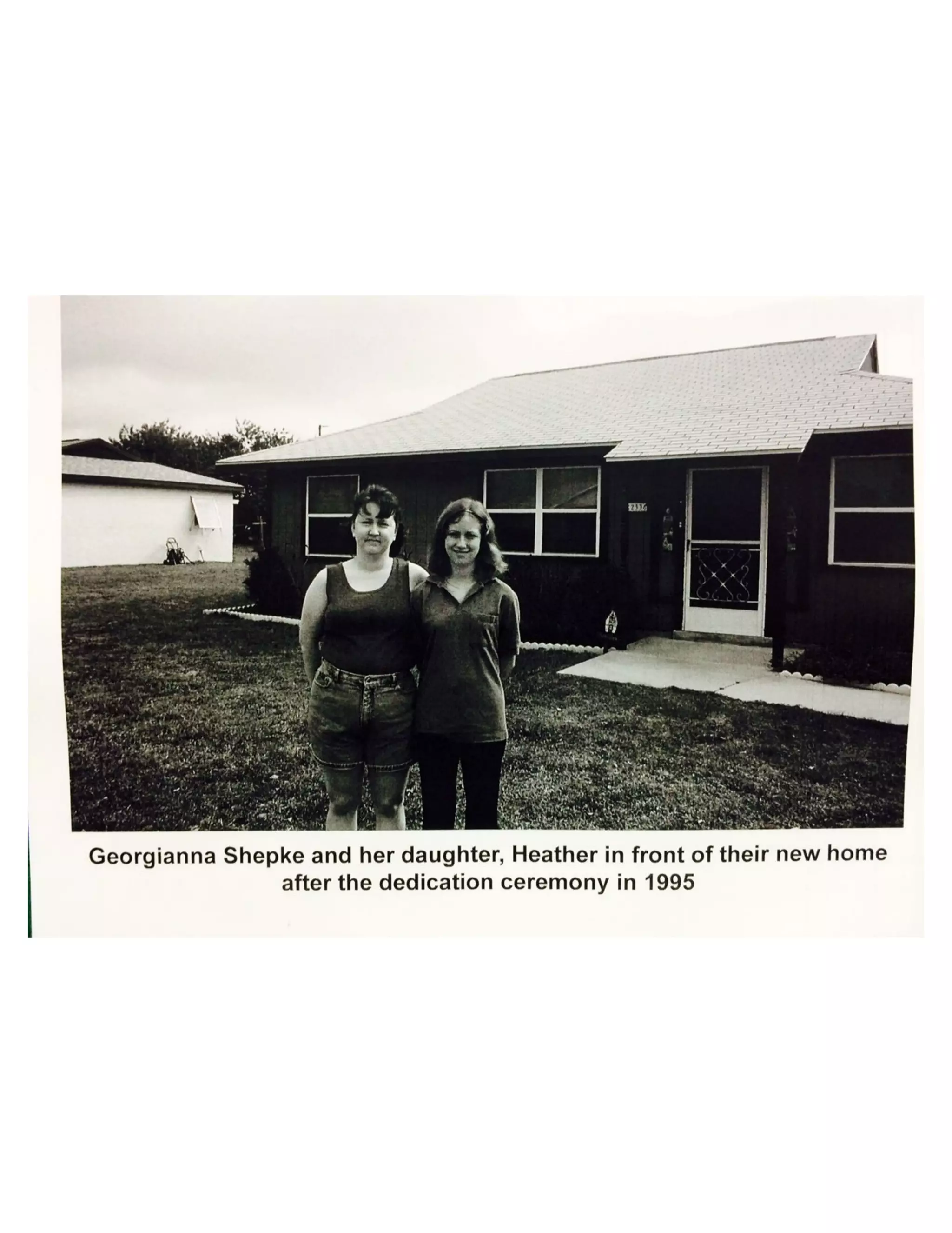 Georgianna Shepke and her Daughter - Habitat for Humanity | PDF