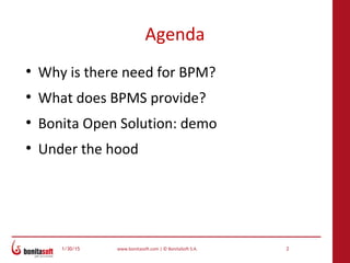 Bonita Open Solution why, what, how? | ODP
