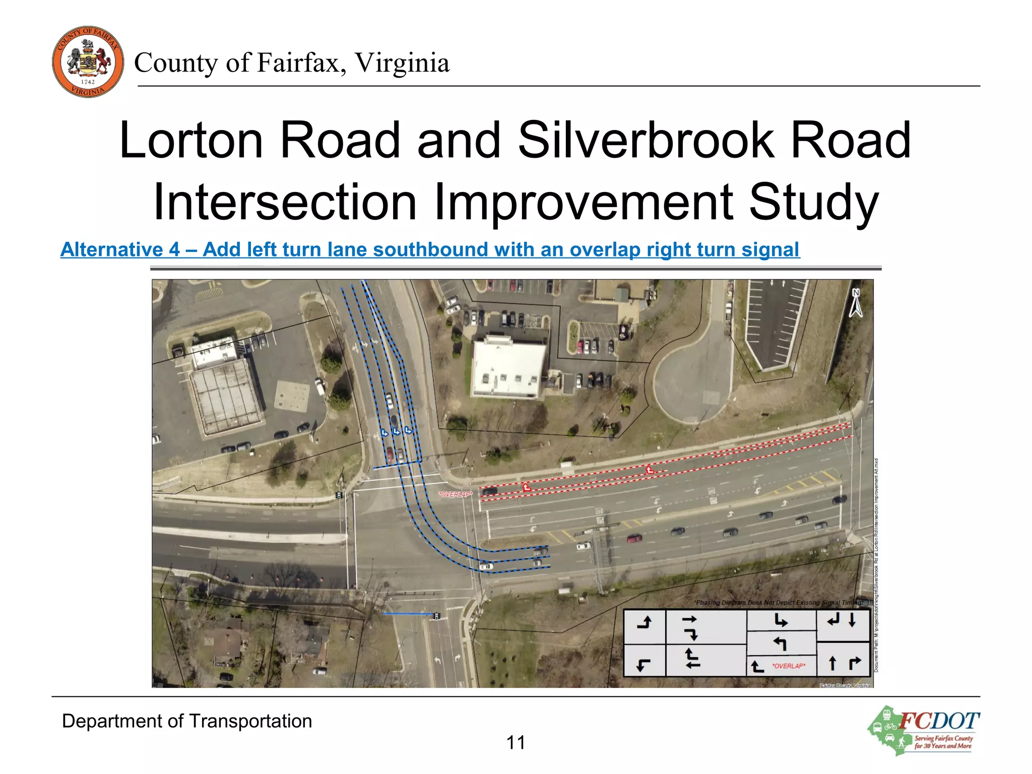 Lorton Road and Silverbrook Road Intersection Improvement Study | PPT
