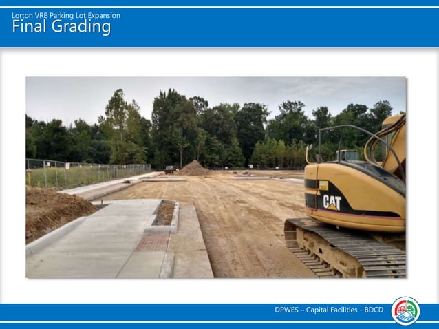 Lorton VRE Parking Lot Expansion | PPT