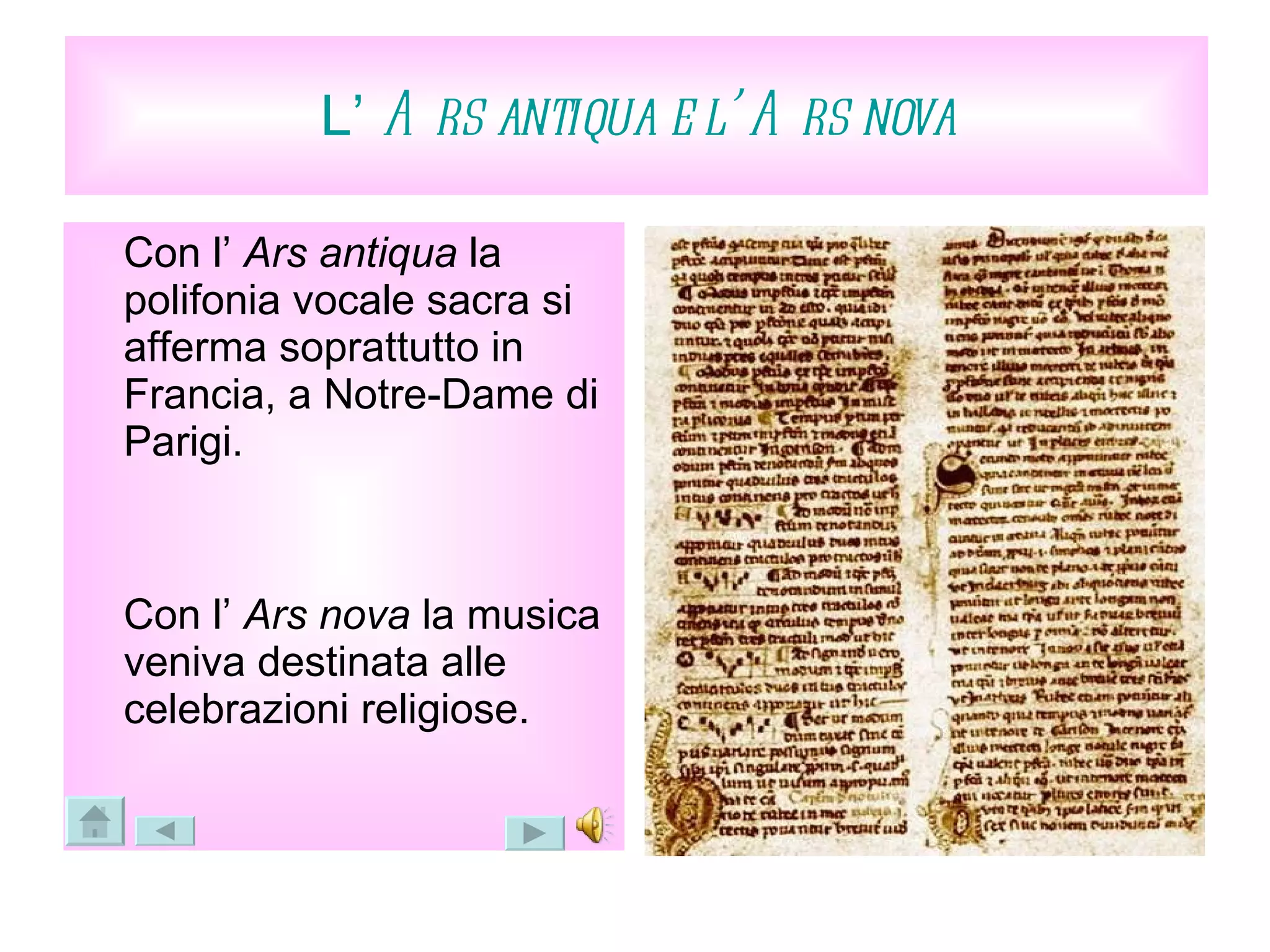 Il Rinascimento - La musica | PPT