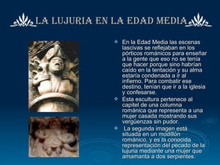 Los 7 pecados capitales: La lujuria | PPT