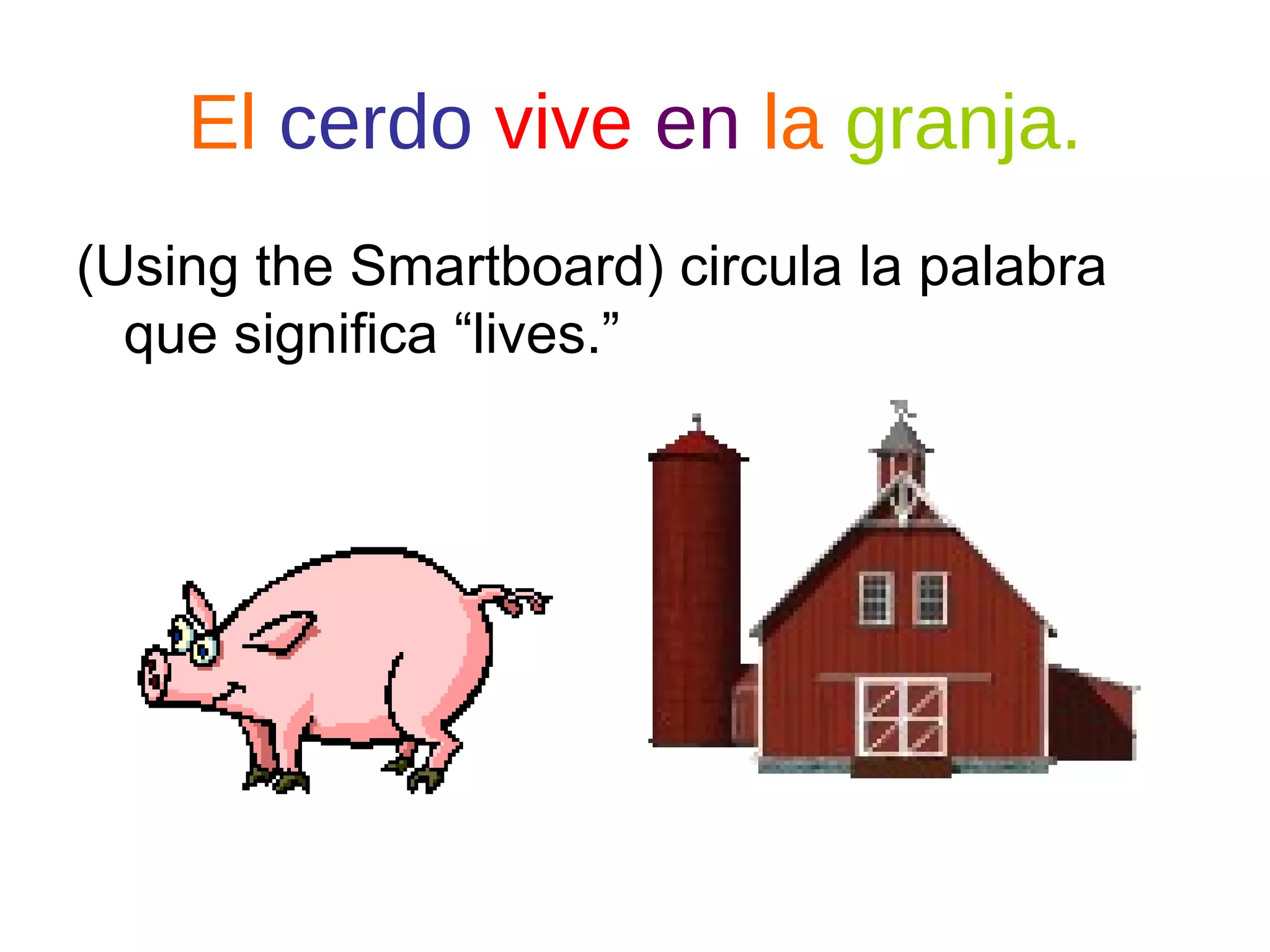 Los Animales De La Granja | PPT