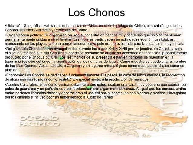 Los Chonos | PPT