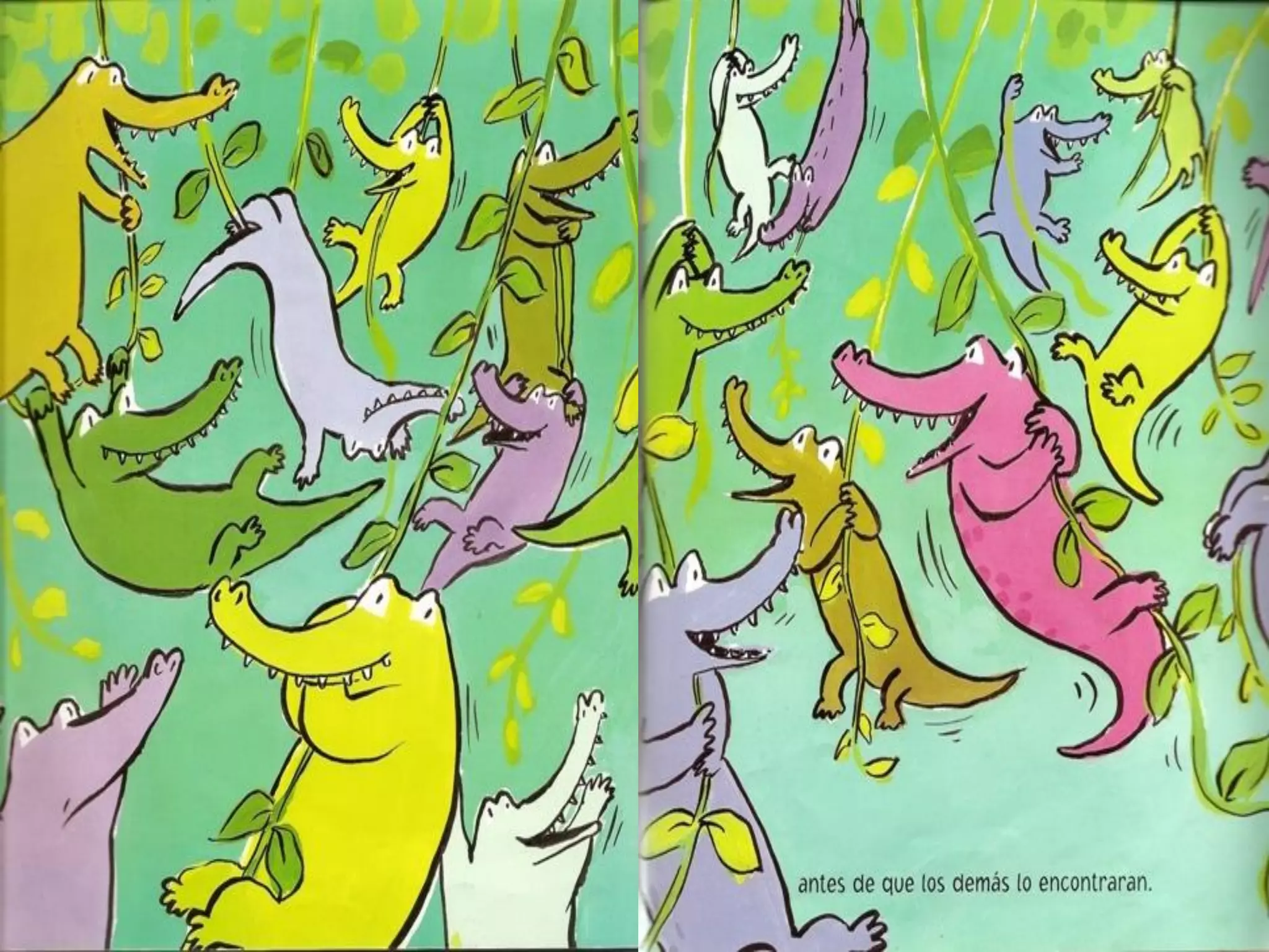 CUENTO PARA NIÑOS LOS COCODRILOS COPIONES | PDF
