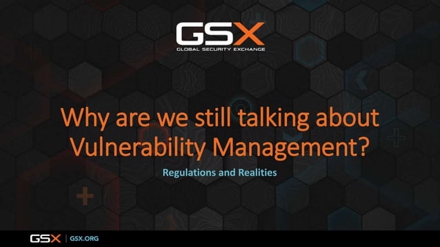 Strategies and Tactics for Effectively Managing Vulnerabilities in Diverse Environments | PPT