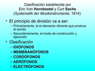 Los instrumento musicales | PPT
