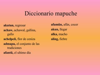 Los Mapuches Juan Martin Y Federico | PPT