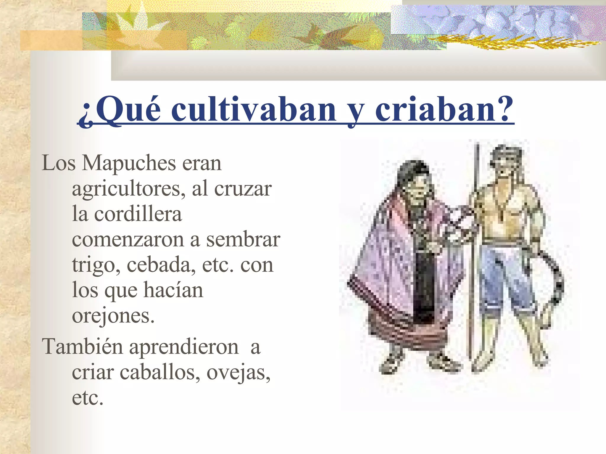 Los Mapuches Lucia Santiago | PPT