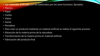 Los materiales y sus propiedades | PPTX