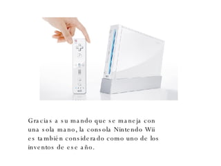Los Mejores Inventos De La TecnologíA Del 2006 | PPT