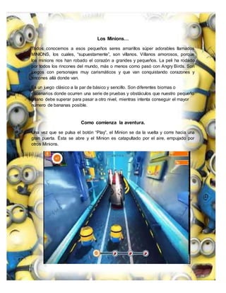 Los minions | DOCX