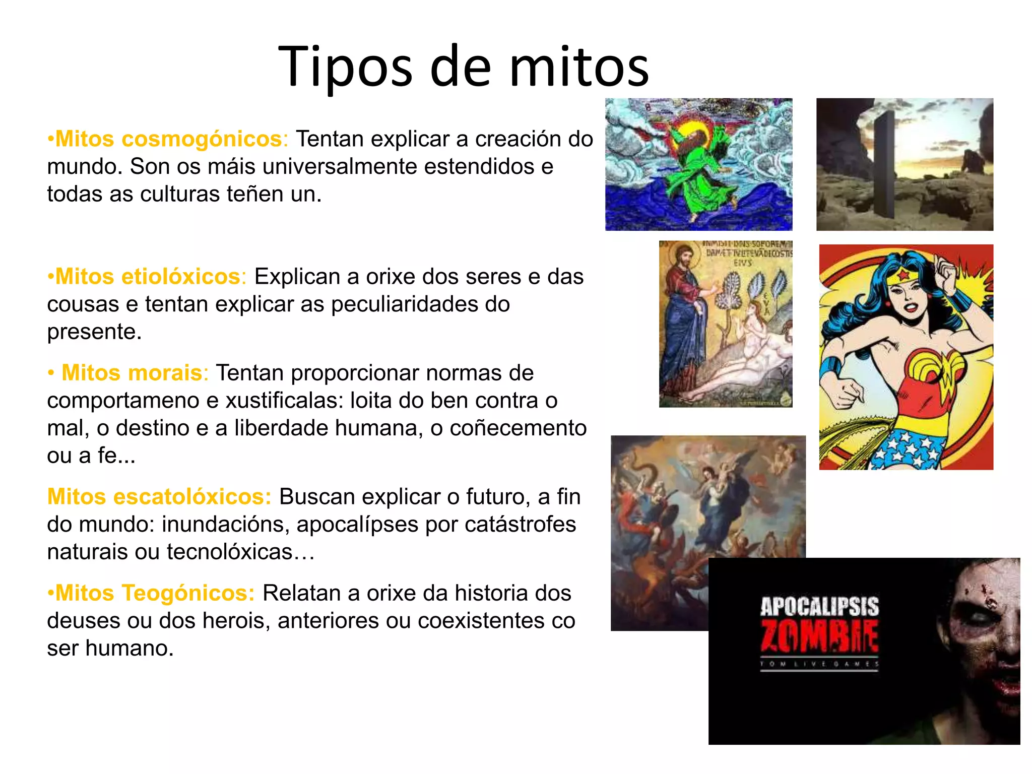 Los mitos | PPT