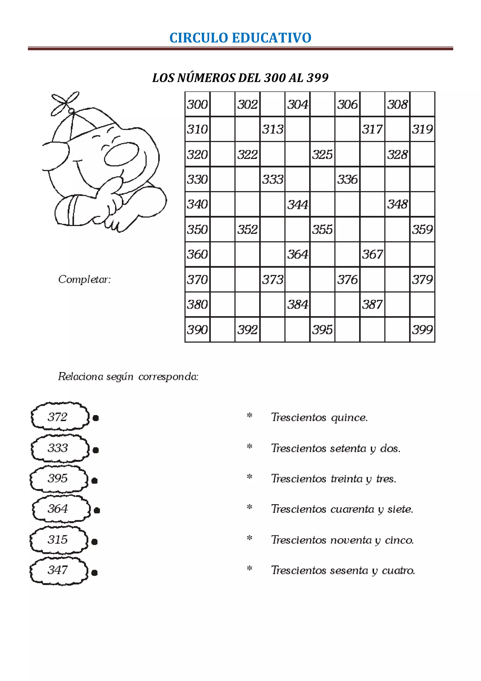 Cuadernillo Para Repasar Los Nmeros Del 0 Al 999 Pdf Gratuito 81b