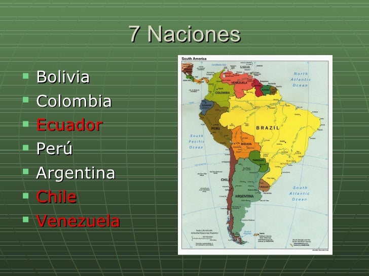 Geografia Paises Andinos