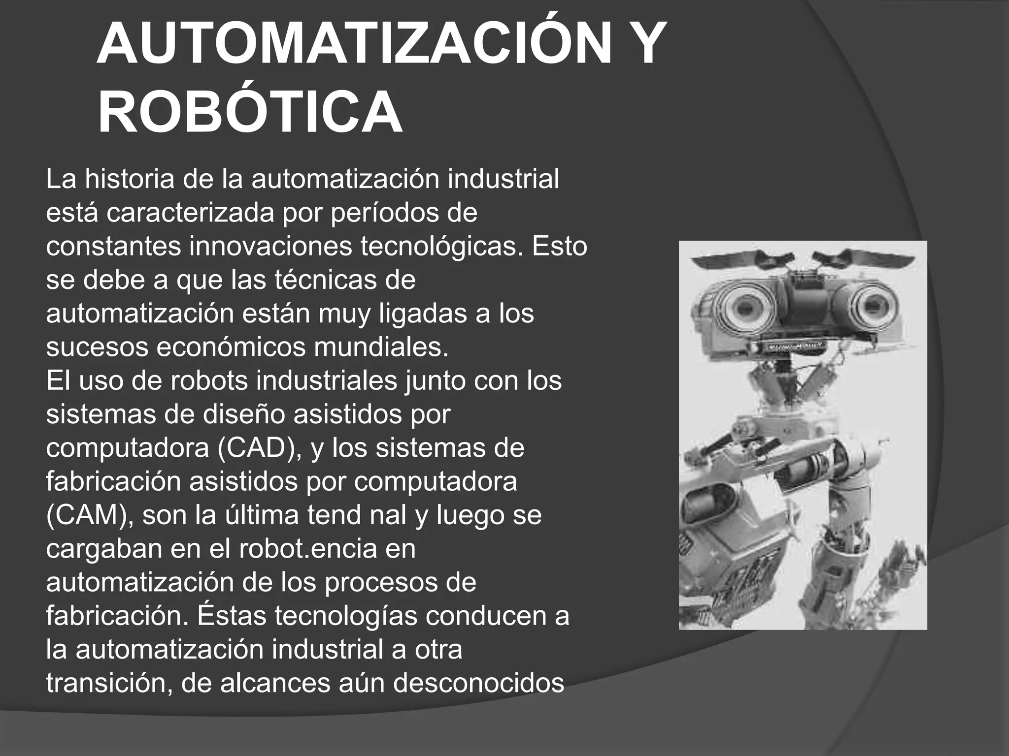 Los robots-a-traves-de-la-historia | PPT
