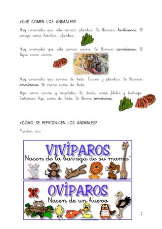 Los seres vivos | PDF