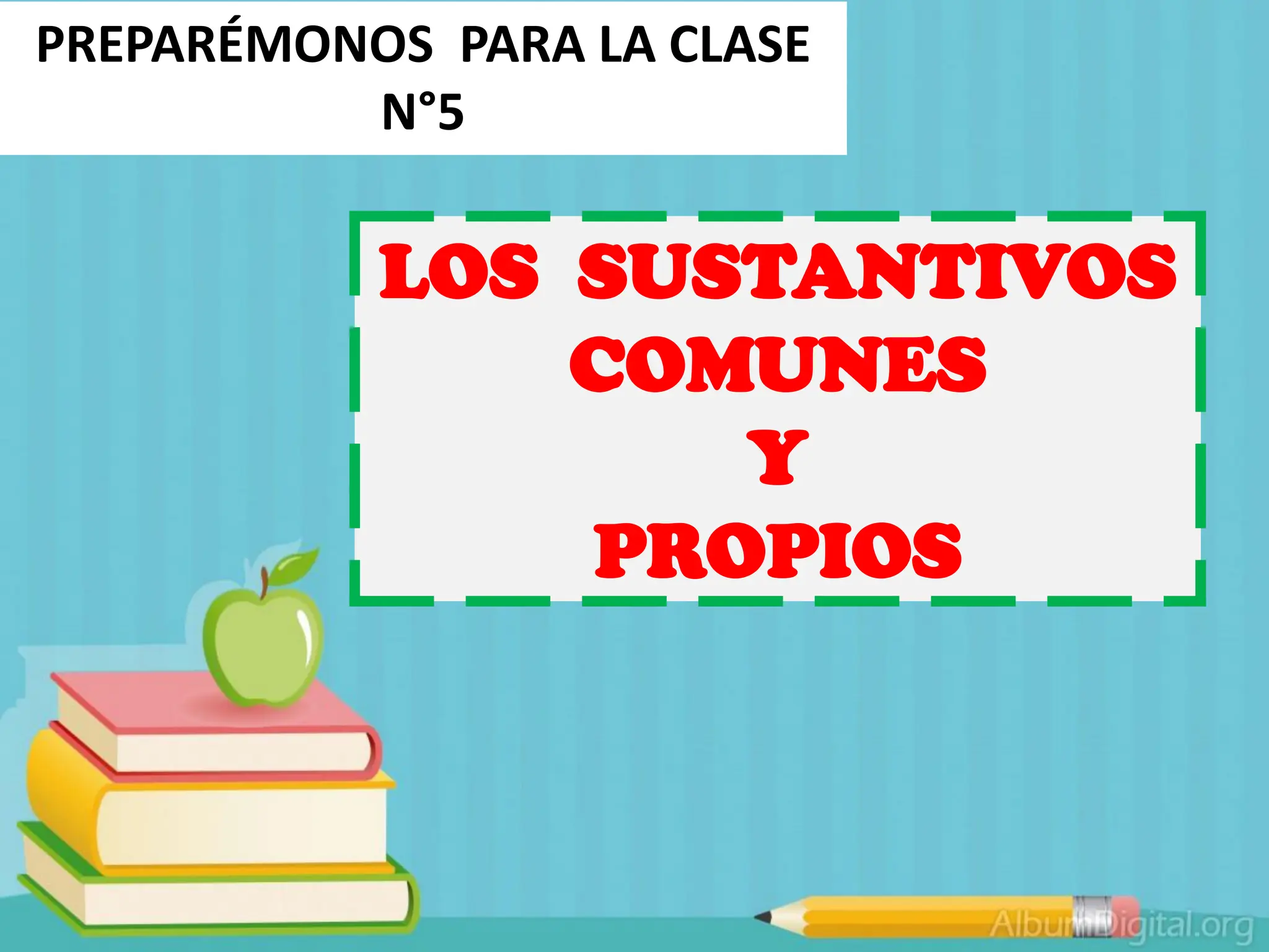 Los sustantivos comunes y propios. | PDF