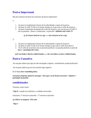 Los tiempos-verbales-del-ingles | PDF