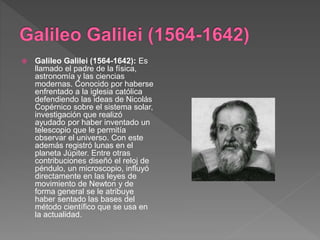 Los 10 científicos mas importantes y famosos | PPTX