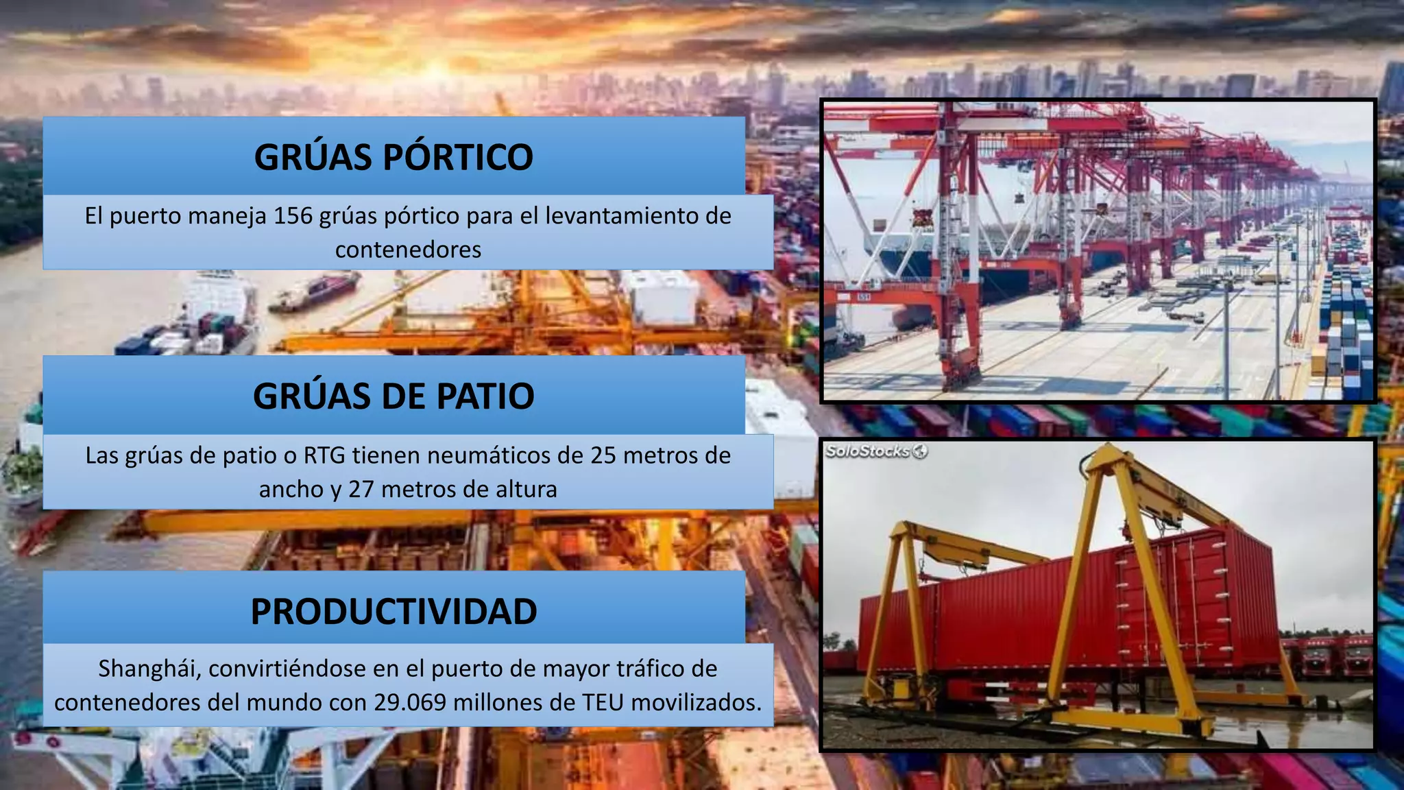 Los 10 principlaes puertos del mundo y los 5 principales puertos del ...