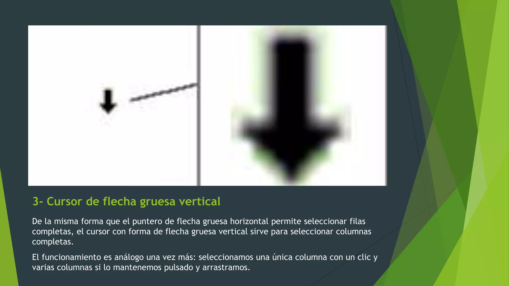 Los 11 cursores de Microsoft Excel y sus funciones | PPTX