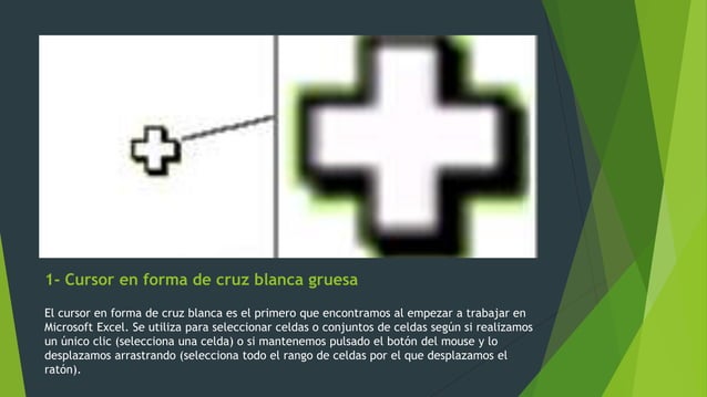 Los 11 cursores de Microsoft Excel y sus funciones | PPTX