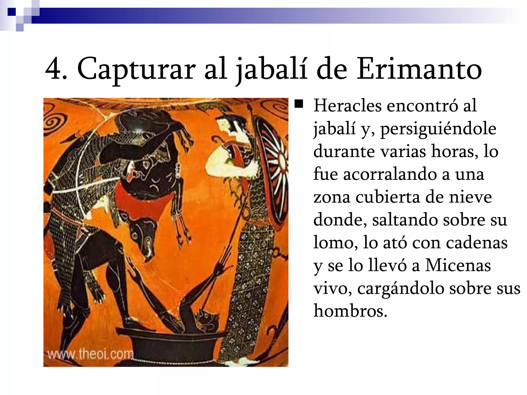 Los 12 trabajos de Heracles | PPT