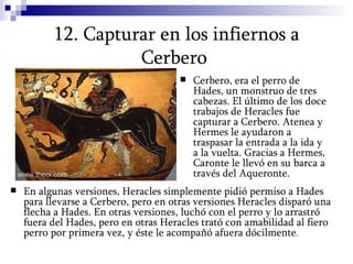 Los 12 trabajos de Heracles | PPT