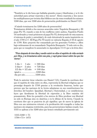 Los 1335 dias de Daniel 12:12 ¿que significan? | PDF