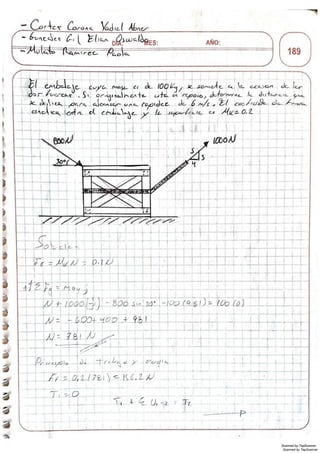 Ejercicios de dinamica del libro Hibbeler por Iean Isai Palacios ...