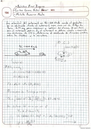 Ejercicios de dinamica del libro Hibbeler por Iean Isai Palacios ...