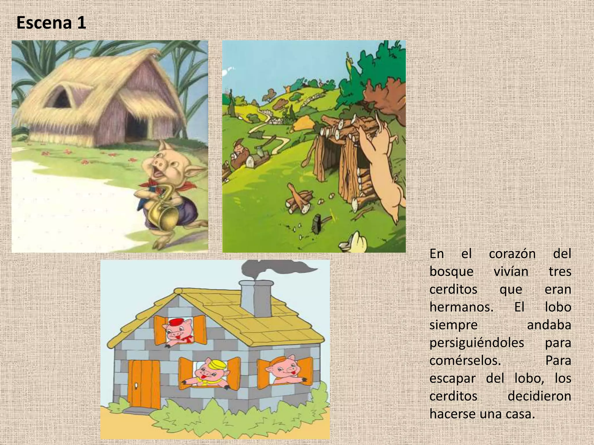 Los 3 cerditos | PPTX