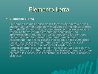 Los 4 elementos | PPS