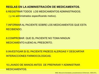 Los 5 correctos de enfermeria | PPTX