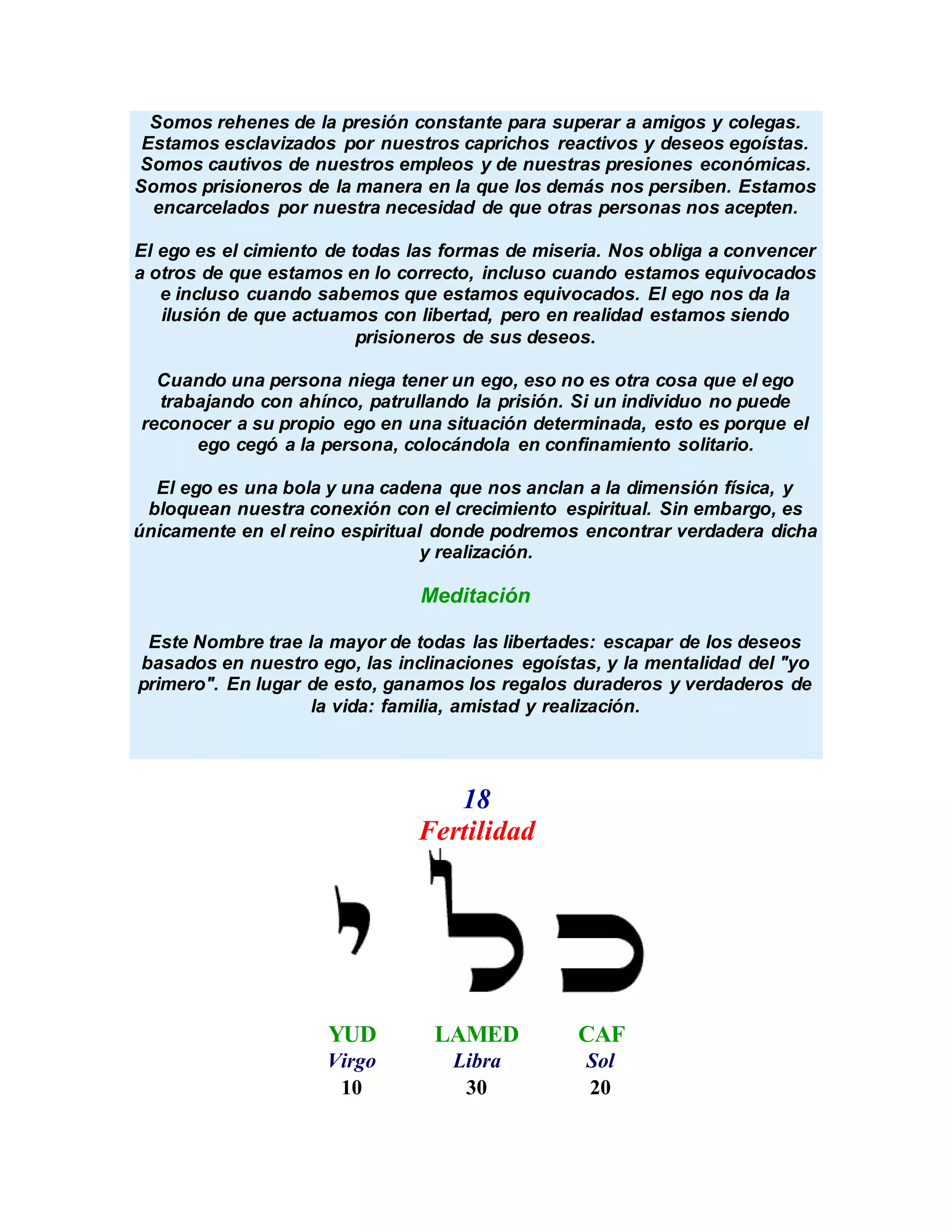 Los 72 nombres de dios completo | PDF