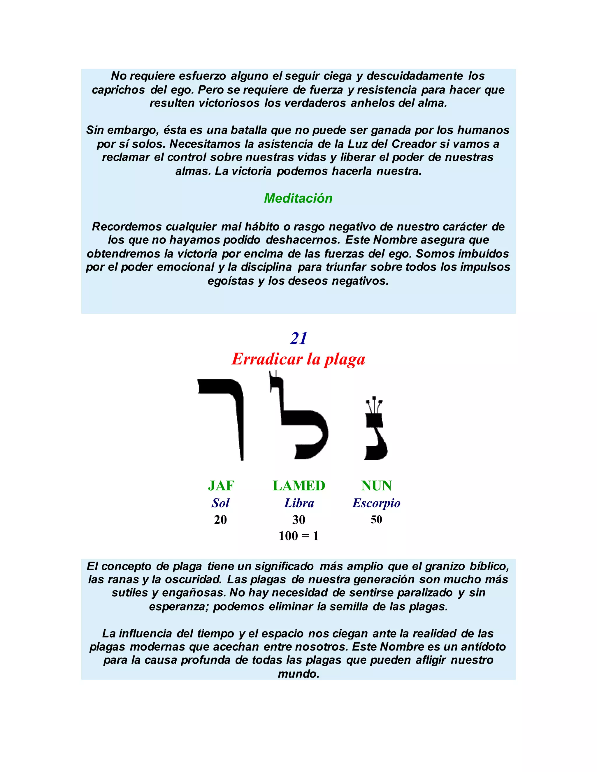 Los 72 nombres de dios completo | PDF
