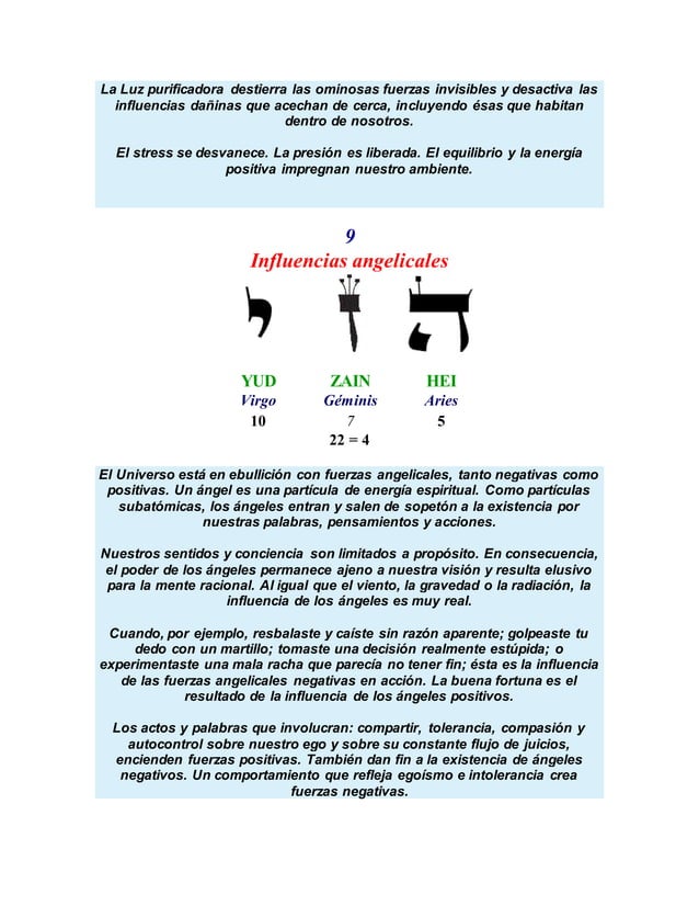 Los 72 nombres de dios completo | PDF