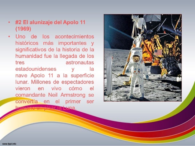 Los 8 eventos historicos