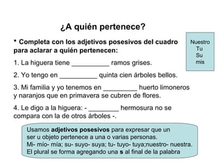Los Adjetivos | PPT