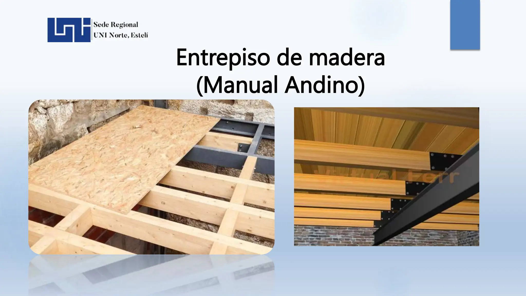 Losa entrepiso y estructura para el diseño | PPTX