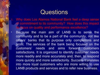 Los alamos national_bank | PPT
