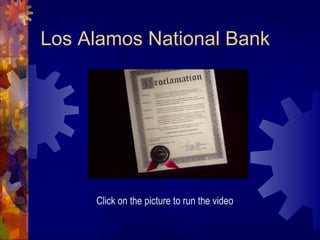 Los alamos national_bank | PPT